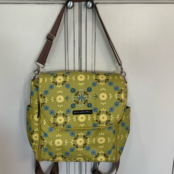 Petunia Pickle Bottom | Bags | Petunia Pickle Bottoms Yellow Floral ...